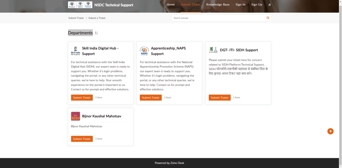 How to Raise a Ticket on NSDC Portal – Skilleducationhub